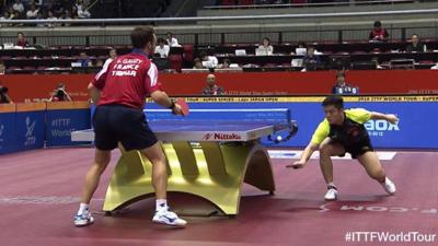 Table tennis: 'That is insane!' - Zhendong's incredible shot at Japan ...