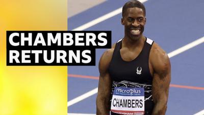 UK Indoor Athletics Championships: Dwain Chambers reaches 60m semi ...