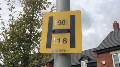 Ever wondered what that yellow H sign means? - BBC News