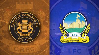 Highlights: Leaders Larne ease past 10-man Glens - BBC Sport