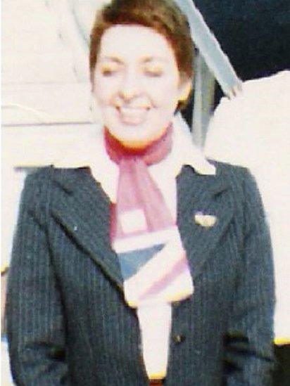 'Oldest stewardess in Britain' retires after 44 years - BBC News