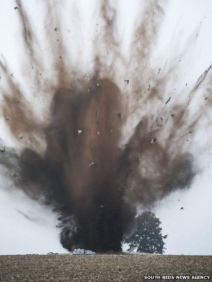 St Albans wartime bombs blown up after seizure - BBC News