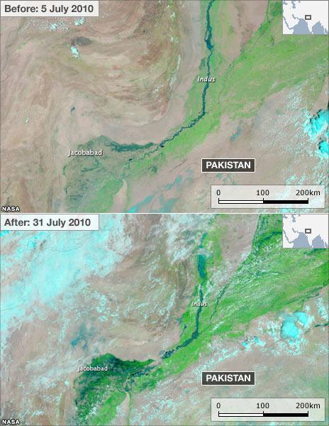 In maps: Pakistan floods - BBC News