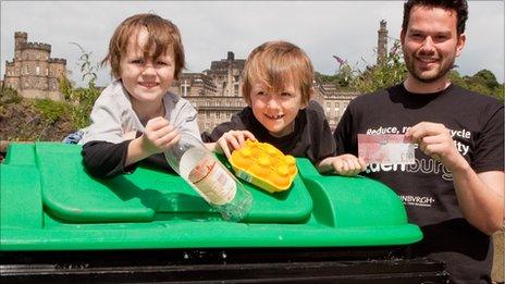 Edinburgh recycling to be simplified - BBC News