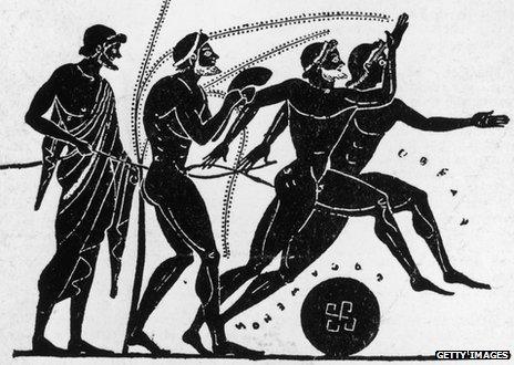 How much were the original Olympics like the modern Games? - BBC News