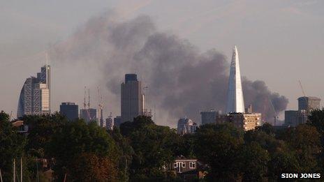 Herne Hill community centre damaged by fire - BBC News