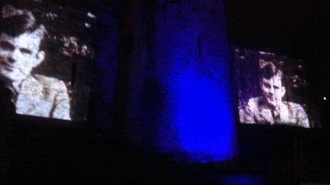 Blinc digital arts festival's tribute to Alan Turing - BBC News