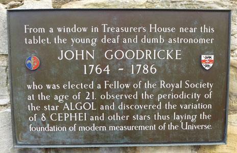 Disability history month: John Goodricke the deaf astronomer - BBC News