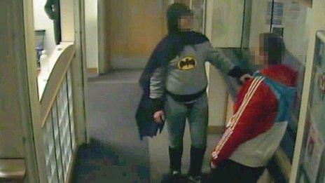 Bradford 'Batman' charged with burglary - BBC News