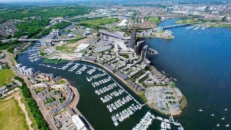 Cardiff Bay ice arena: Next phase of sports village unveiled - BBC News