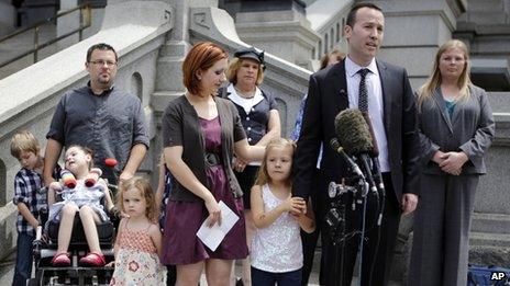 Coy Mathis: Transgender girl barred from toilet wins case - BBC News