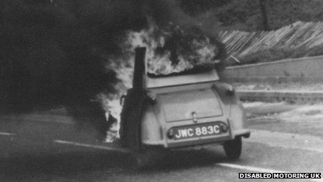 Gone for a decade: The invalid carriage - BBC News