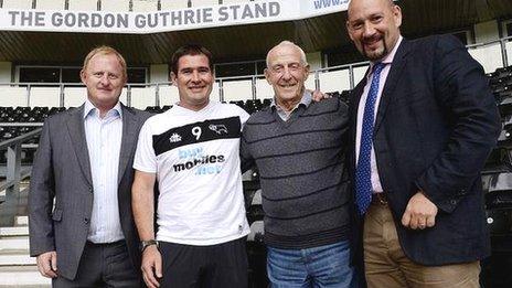 Gordon Guthrie: Derby County club stalwart dies aged 86 - BBC Sport