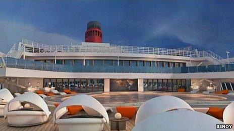 Designs for QE2 Asia hotel refit plan submitted - BBC News