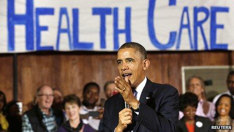 Obamacare: Deadline to fix website passes - BBC News