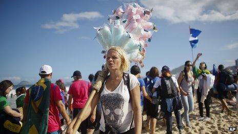 Why Rio's beaches are so important to the city's food scene - BBC News