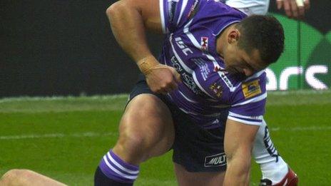 Ben Flower: Rugby league punch player death threats probed - BBC News