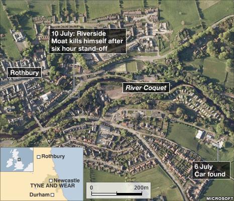 Gunman Raoul Moat kills himself after police stand-off - BBC News