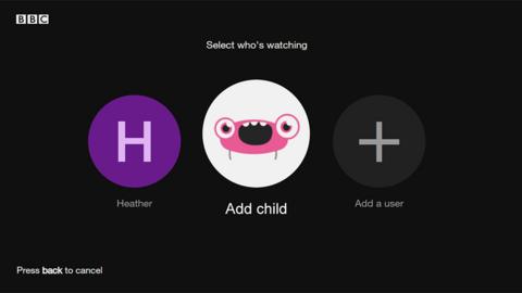 CBeebies - Creating a child’s profile on iPlayer - CBeebies