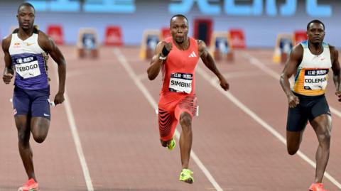 Akani Simbine: South African sprinter on shedding 'nearly man' tag ...