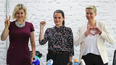 Maria Kolesnikova: No regrets for Belarus activist jailed for coup plot ...