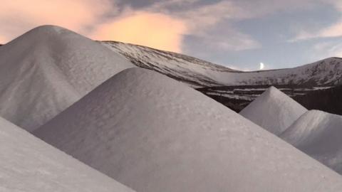 Tonnes of snow made for Cairngorm Mountain ski season - BBC News