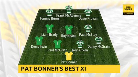 Pat Bonner: Former Celtic & Republic of Ireland goalkeeper picks his ...