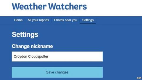 Getting the most from Weather Watchers - BBC Weather