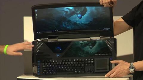 Curved screen Predator laptop unveiled by Acer at Ifa - BBC News