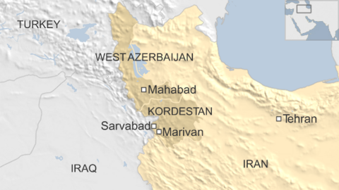 Iran forces 'kill Kurdish rebels on Iraq border' - BBC News