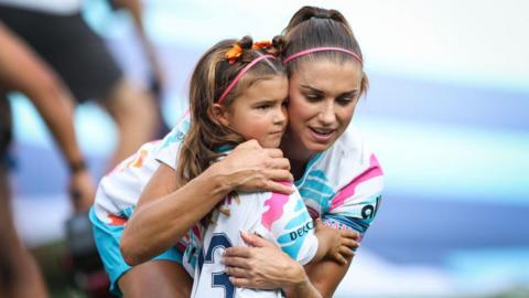 Alex Morgan: United States legend plays final game after announcing ...