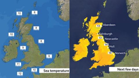 Dry and sunny weather to continue across the UK - BBC Weather