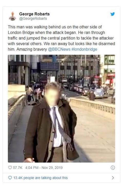 London Bridge attack: 'Amazing heroes' praised - BBC News