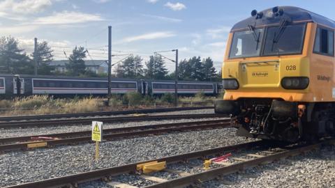 Rail freight hub costing £5.75m opens in Peterborough - BBC News
