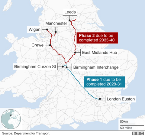 HS2: UK in talks with China over construction of high-speed line - BBC News