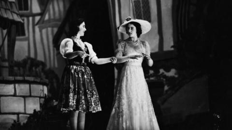 In pictures: Remembering the Queen in festive pantomimes at Windsor ...