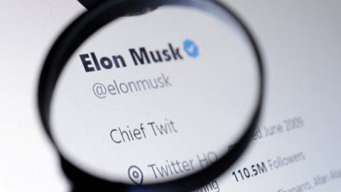 Elon Musk says $8 monthly fee for Twitter blue tick - BBC News