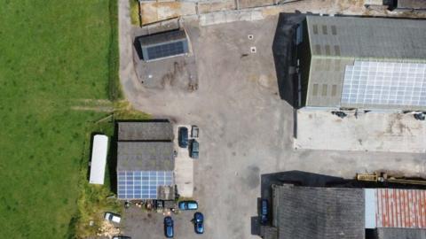 Wiltshire barn to house ski simulator and climbing wall - BBC News