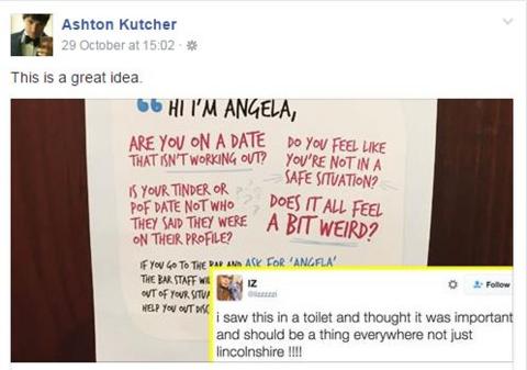 'Ask for Angela' campaign gets global attention - BBC News