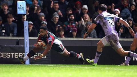 The Prem: Leicester 45 Gloucester 14: Solomone Kata inspires Tigers win ...
