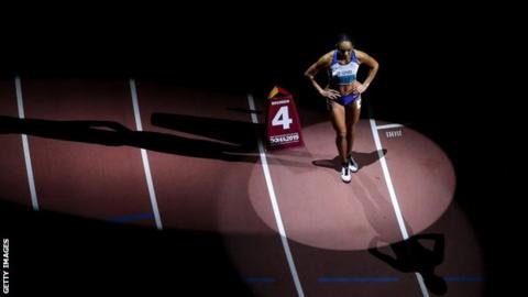 Katarina Johnson-Thompson: How heptathlete struck gold in Doha - BBC Sport