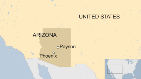 Arizona flash flood: Nine dead as deluge hits swimmers - BBC News