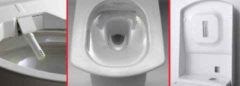 CES 2016: The toilet you only clean once a year - BBC News