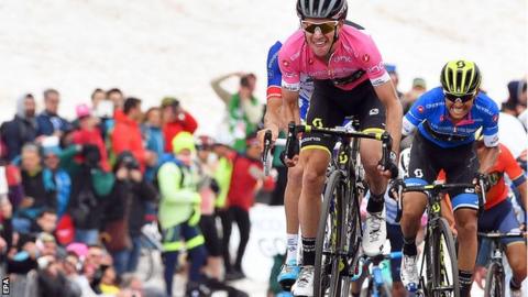 Giro d'Italia: Simon Yates wins stage nine to extend lead as Chris ...