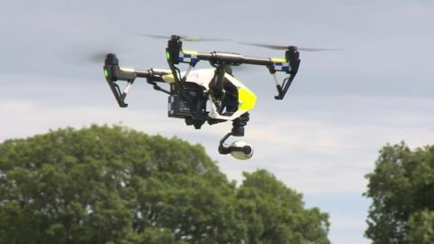 First UK police drone unit launched in Devon, Cornwall and Dorset - BBC ...