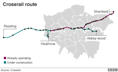 Crossrail delay: New London line will open in autumn 2019 - BBC News