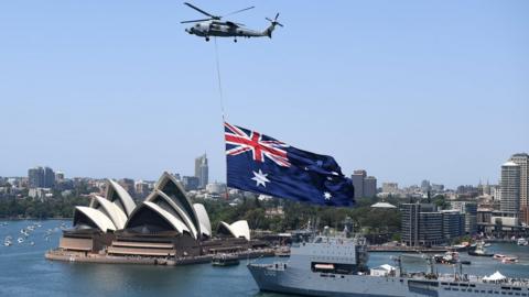 Australia Day celebrated amid 'Invasion Day' protests - BBC News