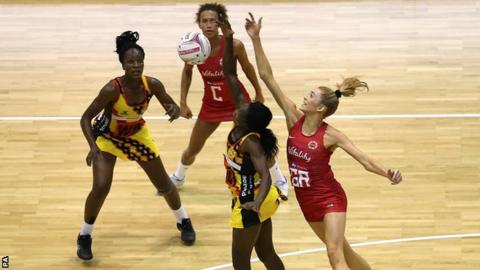 England 65-53 Uganda: Roses win series with a match to spare - BBC Sport