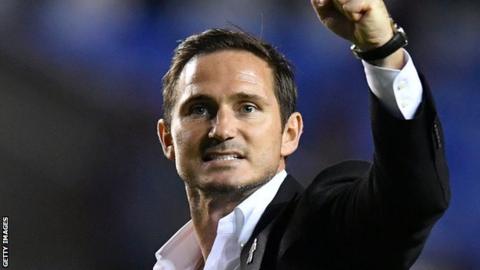 Frank Lampard: Derby County boss makes winning start at Reading - BBC Sport