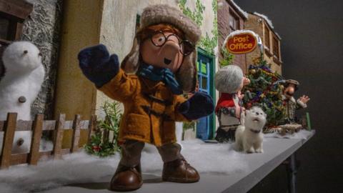 Postman Pat sets saved from destruction go on display - BBC News
